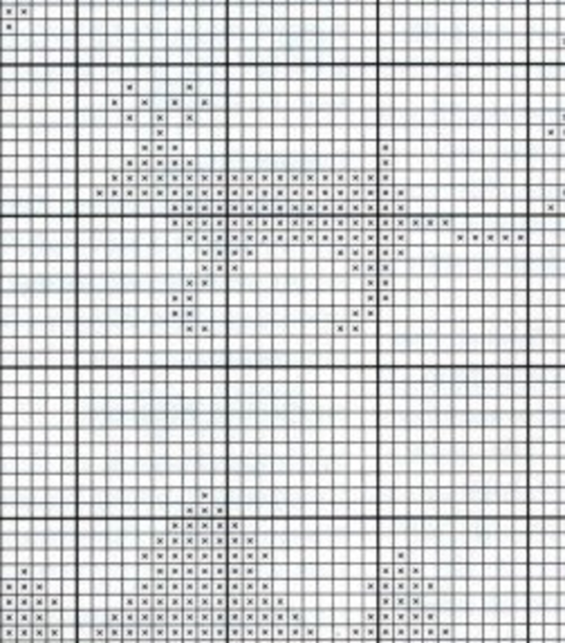 Christmas Filet Crochet Pattern Santa Claus Sleigh and Reindeer Table ...