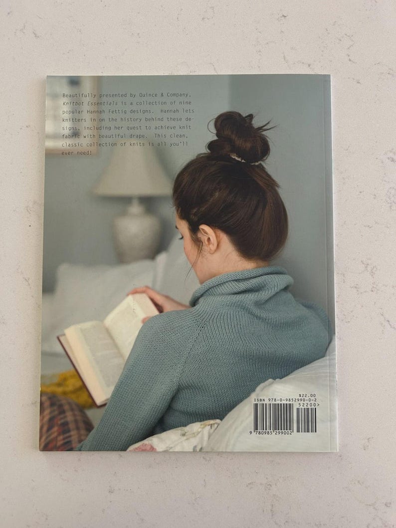 Knitbot Essentials 9 Classic Designs Knitting Pattern Book Fall Winter ...