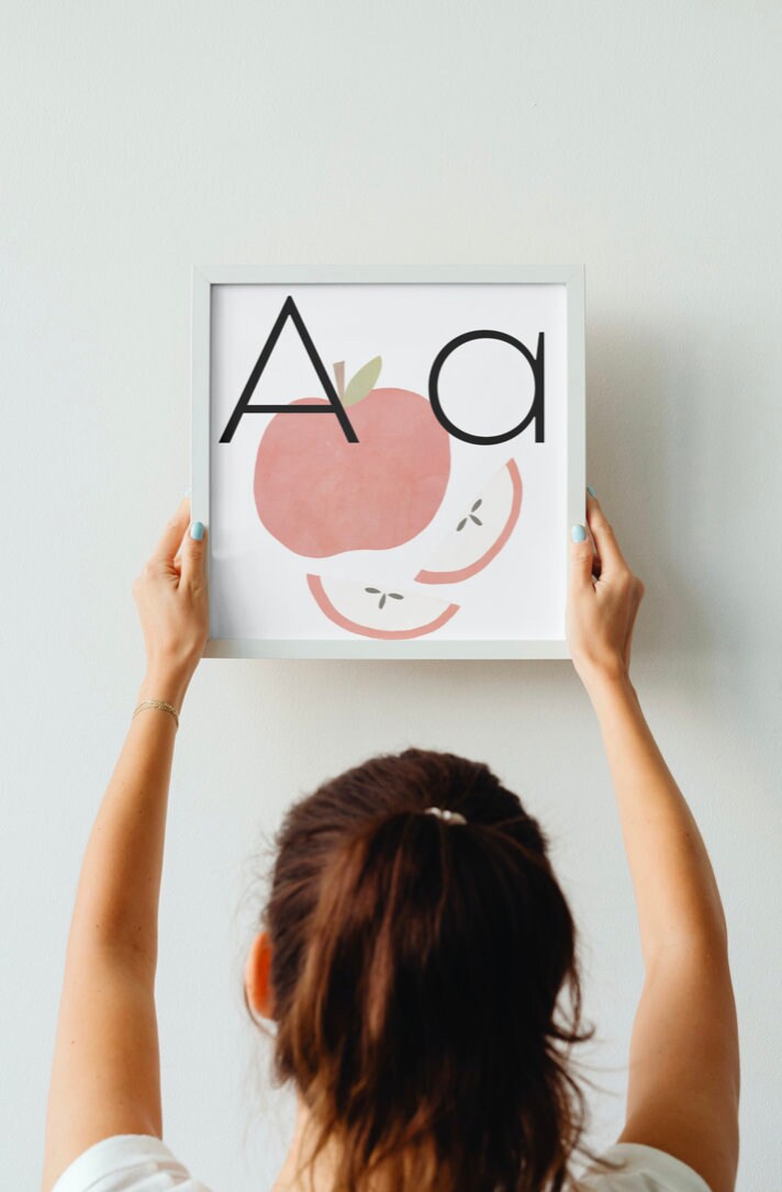 Alphabet and Numbers Classroom Decor PDF Print Digital, Download, Print ...