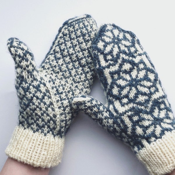 Nordic Mittens - Etsy
