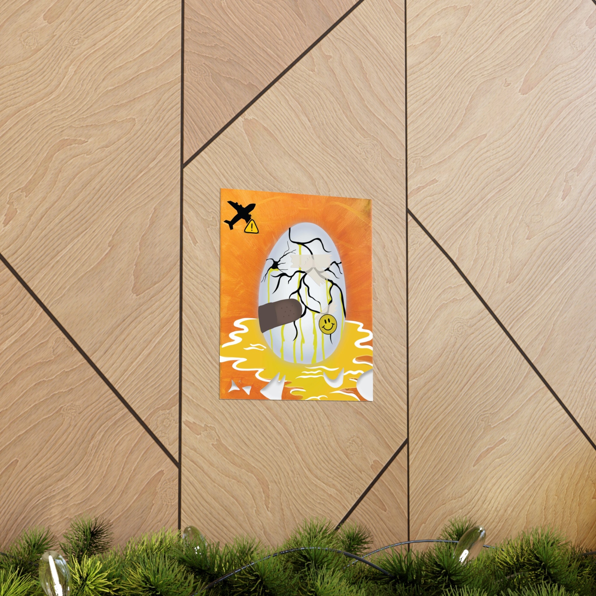 Flight Risk Egg Poster (digital) - Etsy