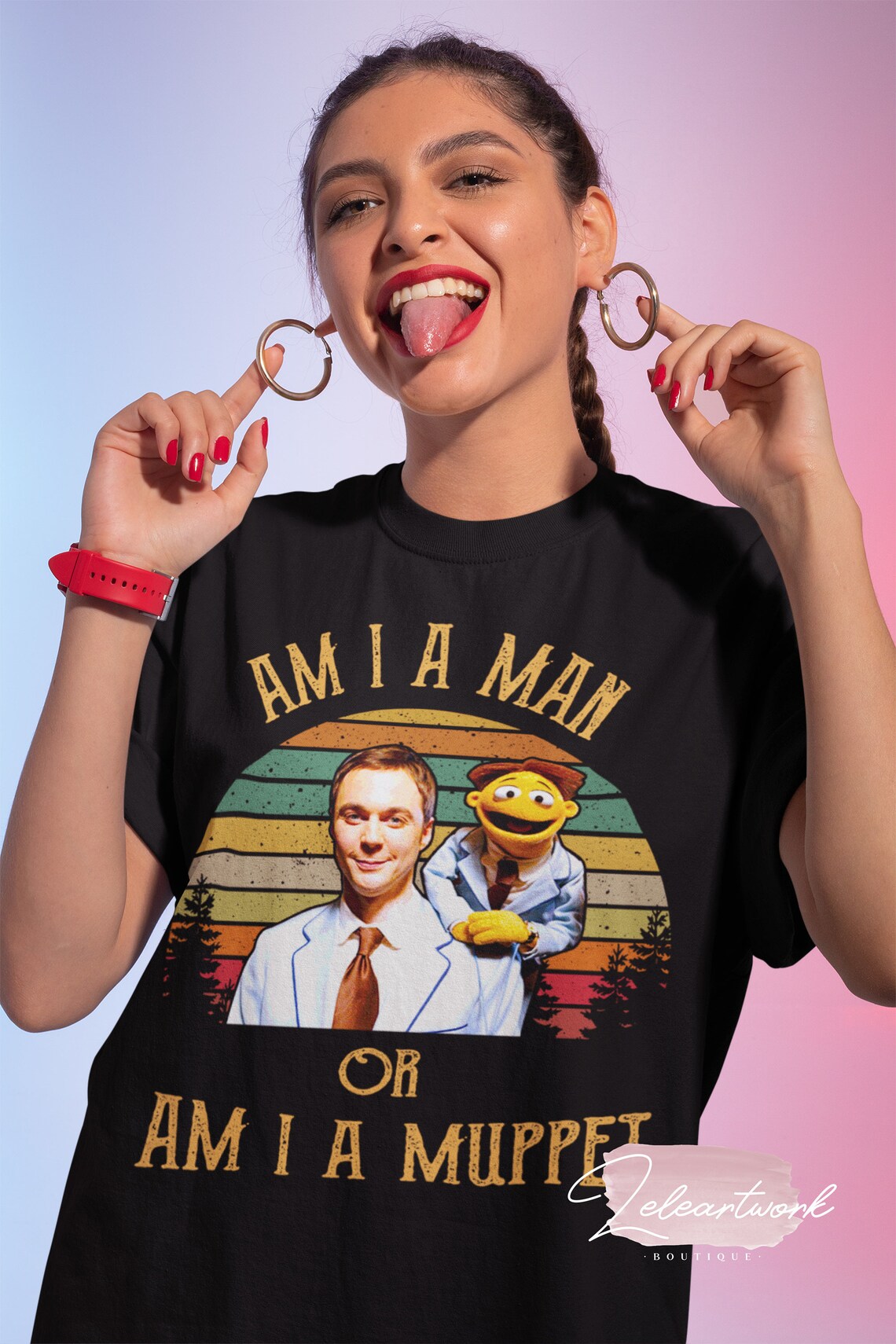 Am I A Man or Am I A Muppet T-shirt, Man or Muppet Shirt, Muppets Shirt ...