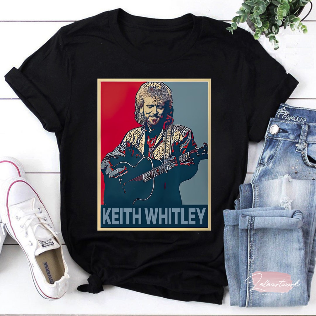 Vintage Retro Keith Whitley T-shirt, Keith Whitley Shirt, Singer Shirt ...