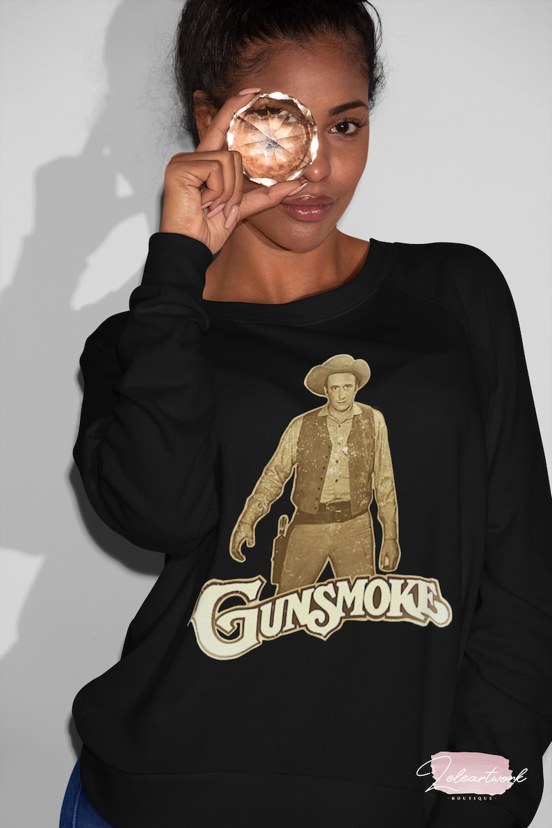 Gunsmoke James Arnes Anime Cowboy T-shirt, Gunsmoke Shirt, Gunsmoke ...