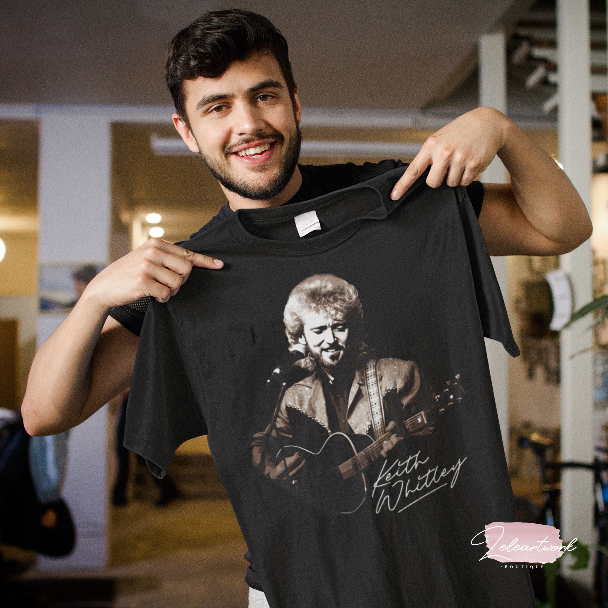 Country Music Keith Whitley Sandy T-shirt Keith Whitley - Etsy