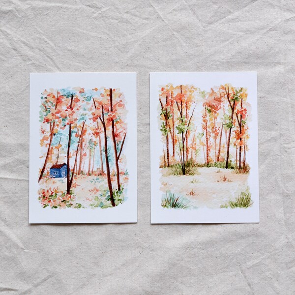 Landscape Postcard - Etsy