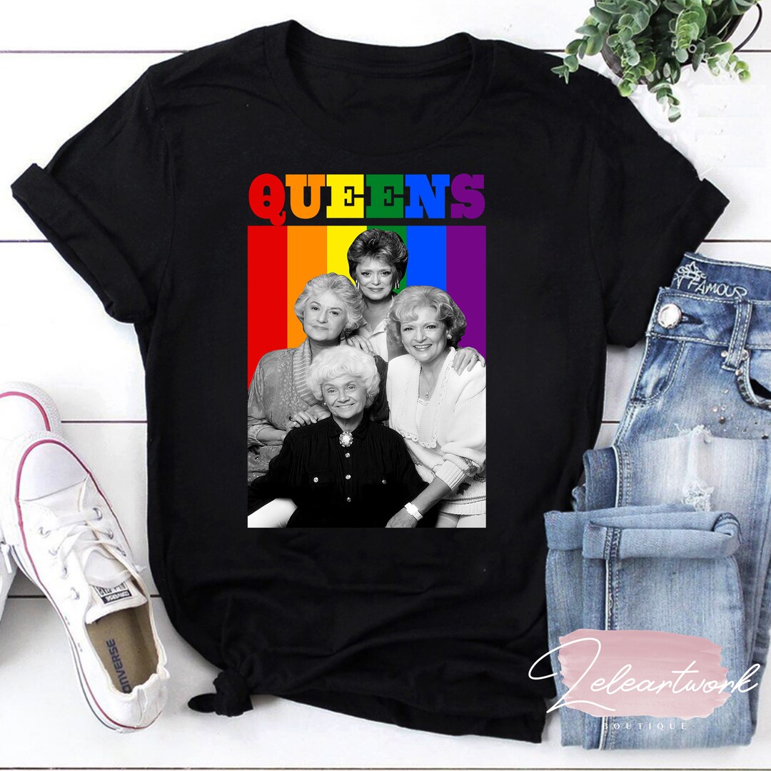 The Golden Girls Queens LGBT T-shirt, Stay Golden Shirt, the Golden ...