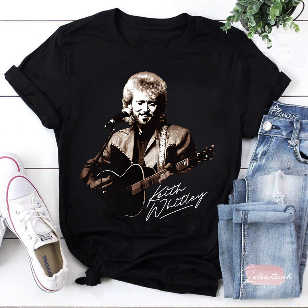 Country Music Keith Whitley Sandy T-shirt, Keith Whitley Shirt, Singer ...