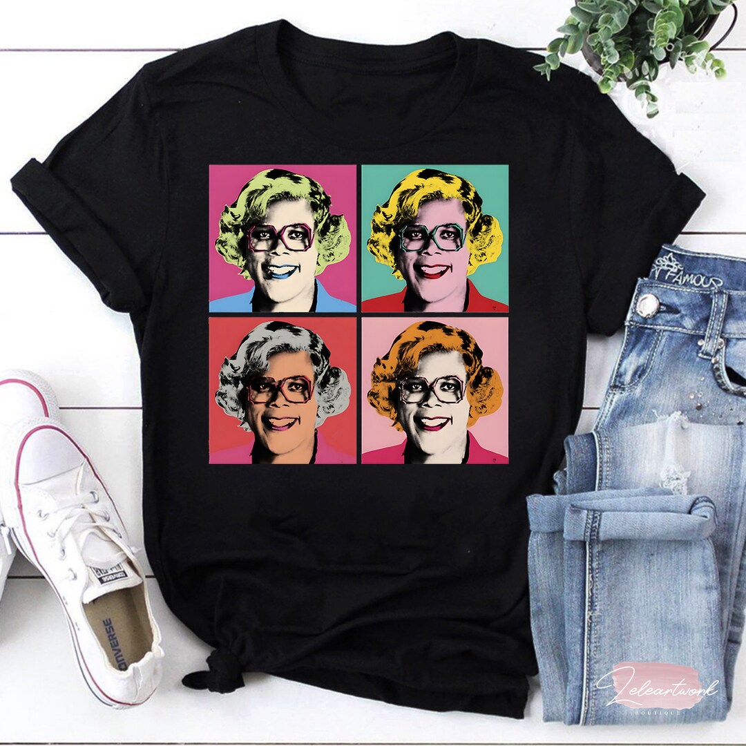 Madea Pop Art Vintage Classic T-shirt, Madea Shirt, Tyler Perry Shirt ...