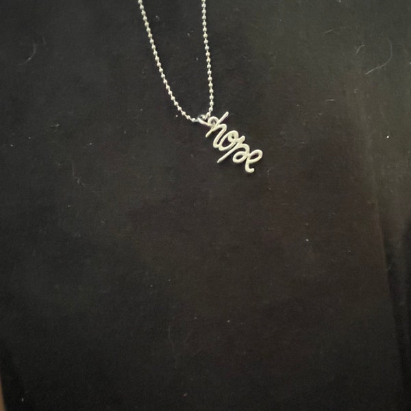 Hope Necklace - Etsy