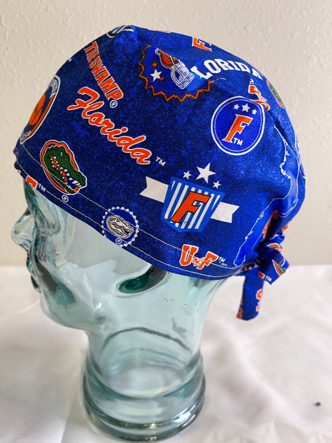 Mens Florida Gators Football Surgical Scrub Hat. - Etsy