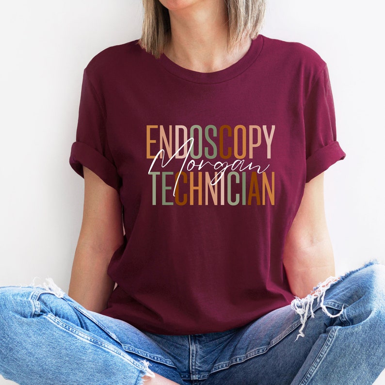 Endoscopy Tech Shirt Personalized Endoscopy Technician - Etsy