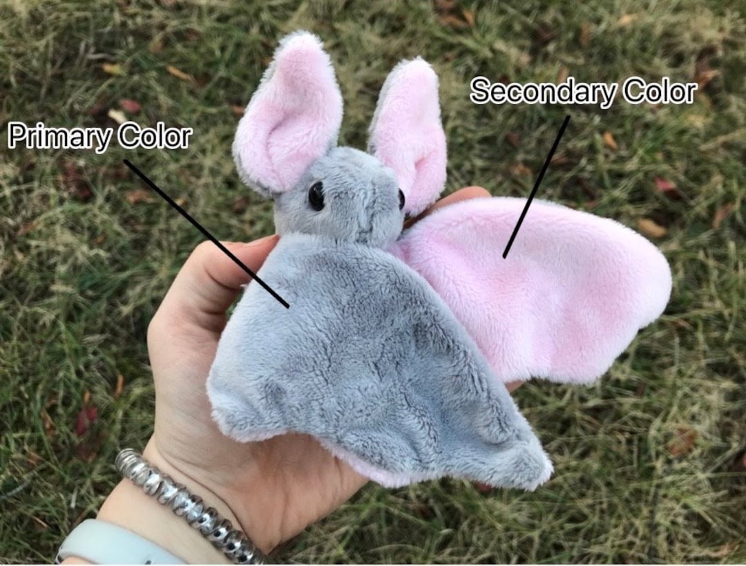 Customizable Plush Bat - Etsy