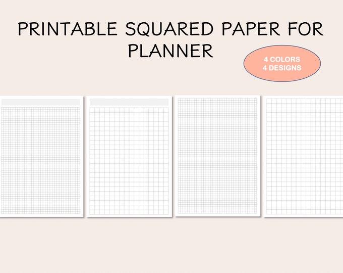Buy One-half Inch Graph Paper Online in India - Etsy