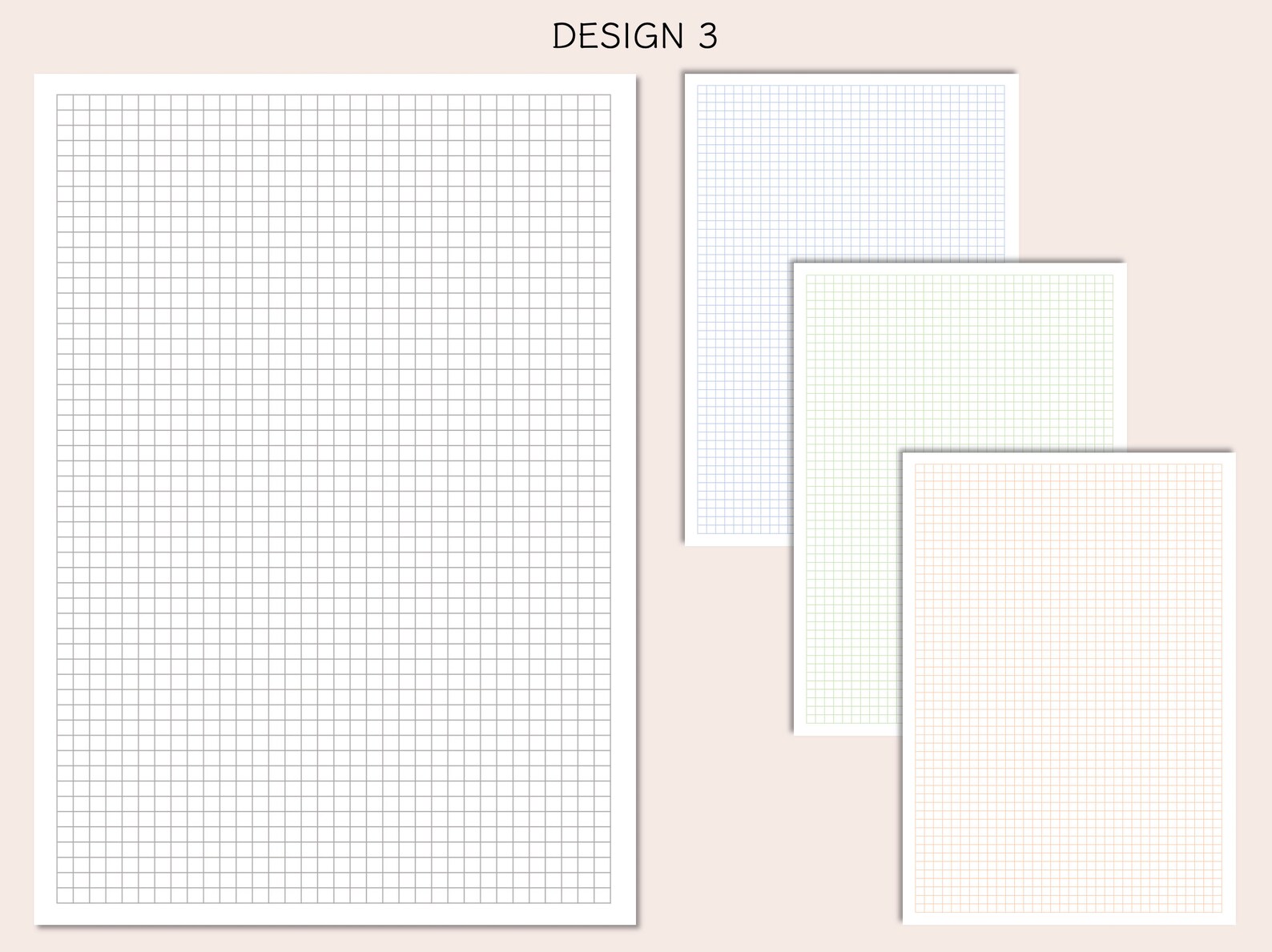 Printable Squared Paper, Grid Paper, Graph Paper, Math Paper, Printable ...