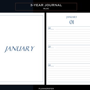 3-year Journal – Document, Reflect, and Relive Your Everyday Moments ...
