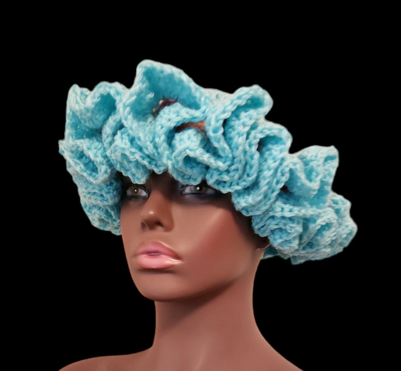 Crochet Ruffle Hat - Etsy