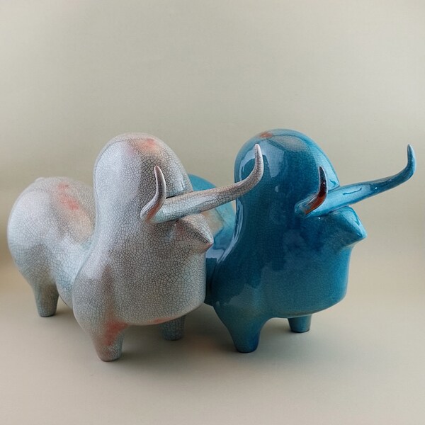 Buffalo Garden Statue - Etsy