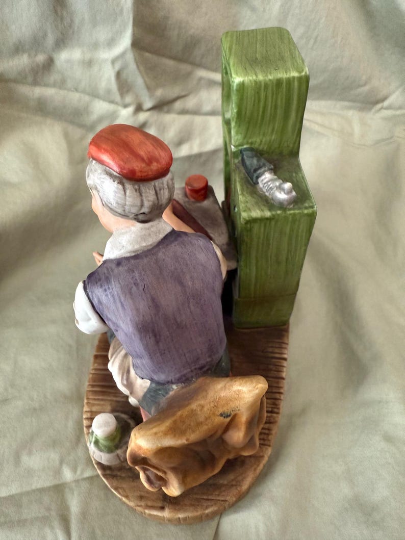 Vintage Lefton Detailed Shoemaker/cobbler Figurine Japan - Etsy