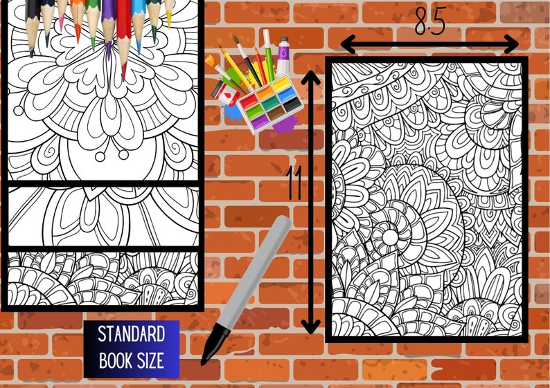 Art Therapy Coloring Ebook - Etsy