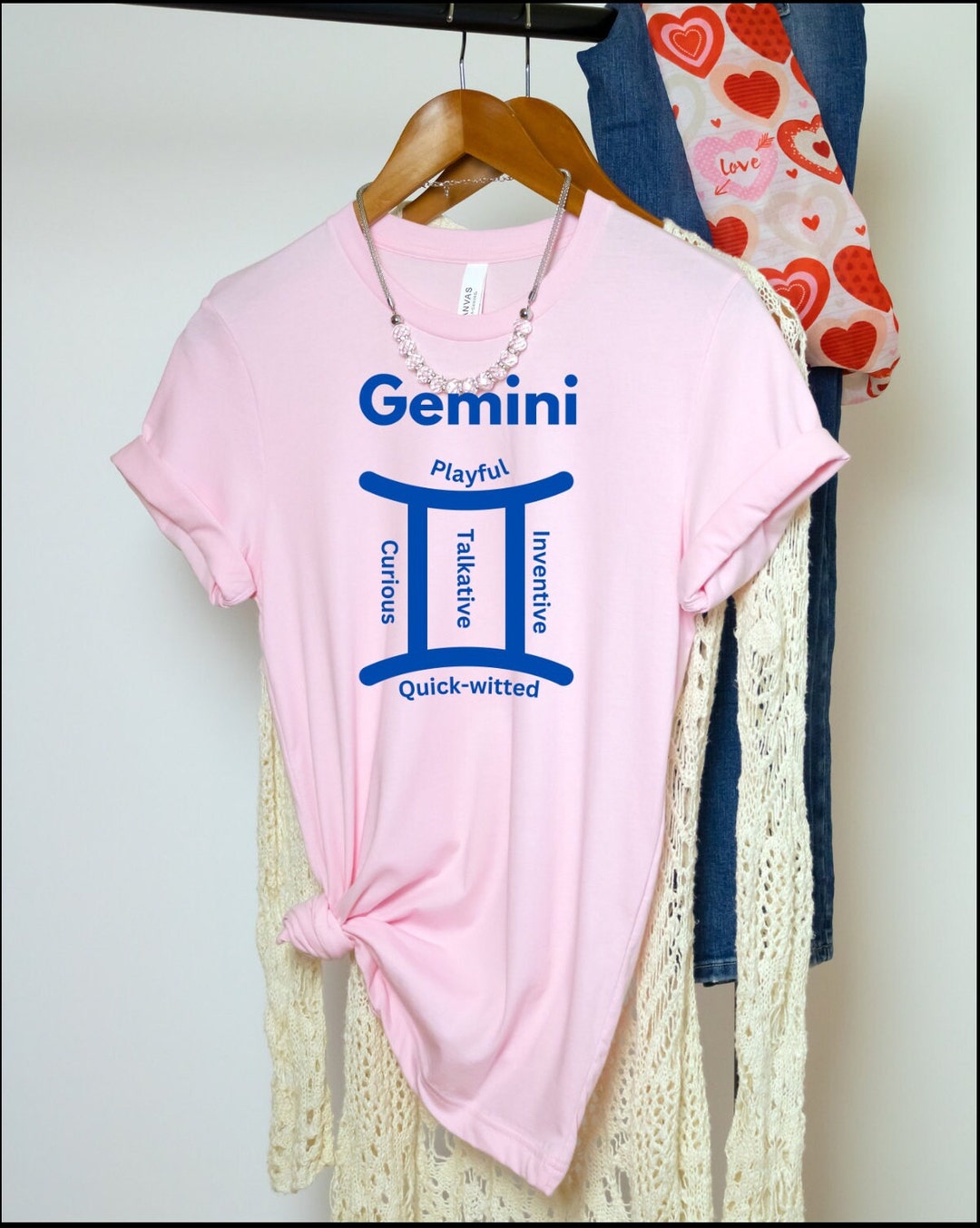 Gemini Astrological Sign T-shirt - Etsy