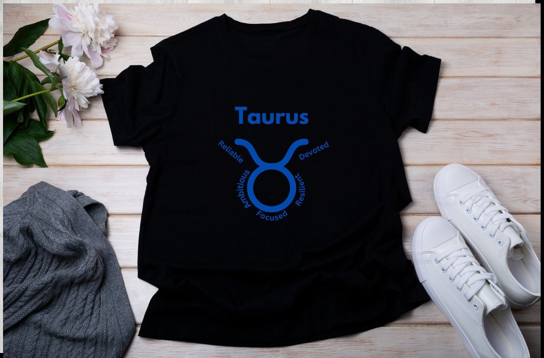 Taurus Astrological Sign T-shirt - Etsy