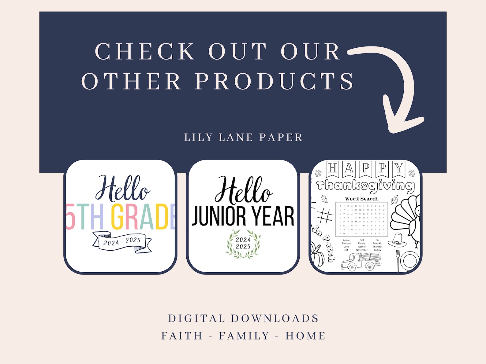 First Day of School Sign PDF Instant Download Simple Hello & Goodbye ...