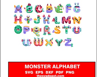 Cute Monster - Etsy