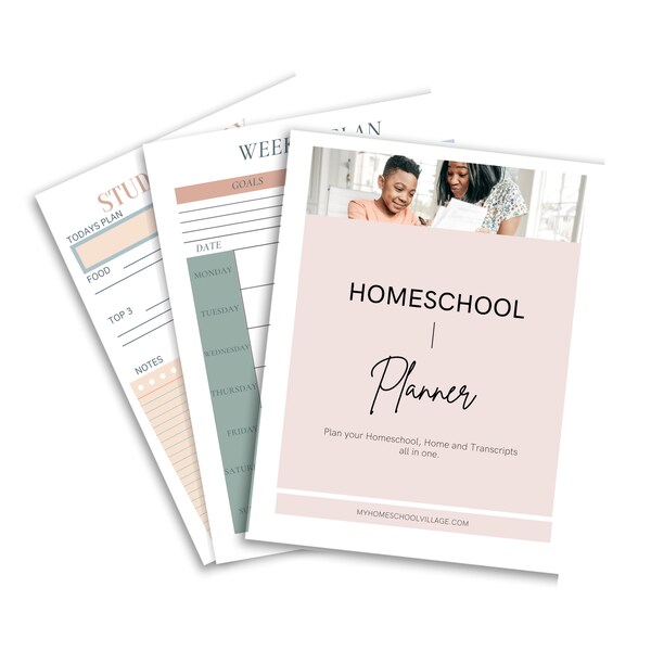 Homeschool Planner - Etsy