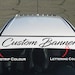 Custom Car Windshield Vinyl Decal Banner Sticker - Etsy