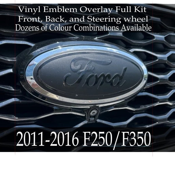 Ford F350 Emblems - Etsy