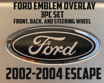 Ford Escape Emblem Overlays - Etsy