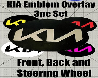 Kia New Logo Replacement Sticker - Etsy