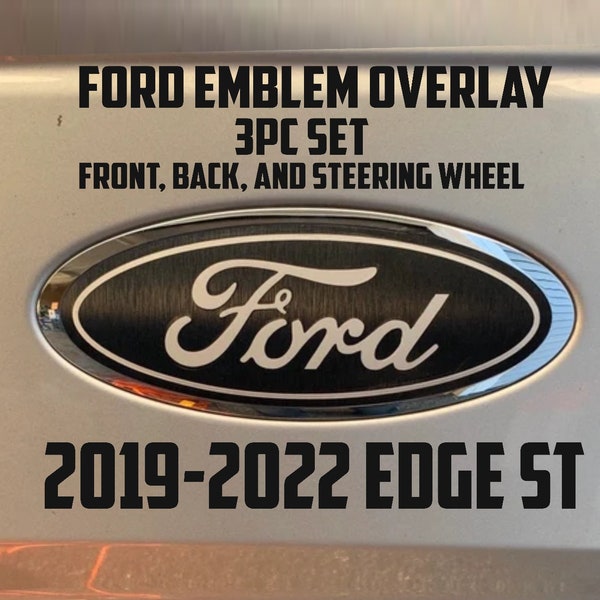 Ford Edge St Emblems - Etsy