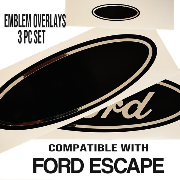 Ford Escape Badge Overlay - Etsy