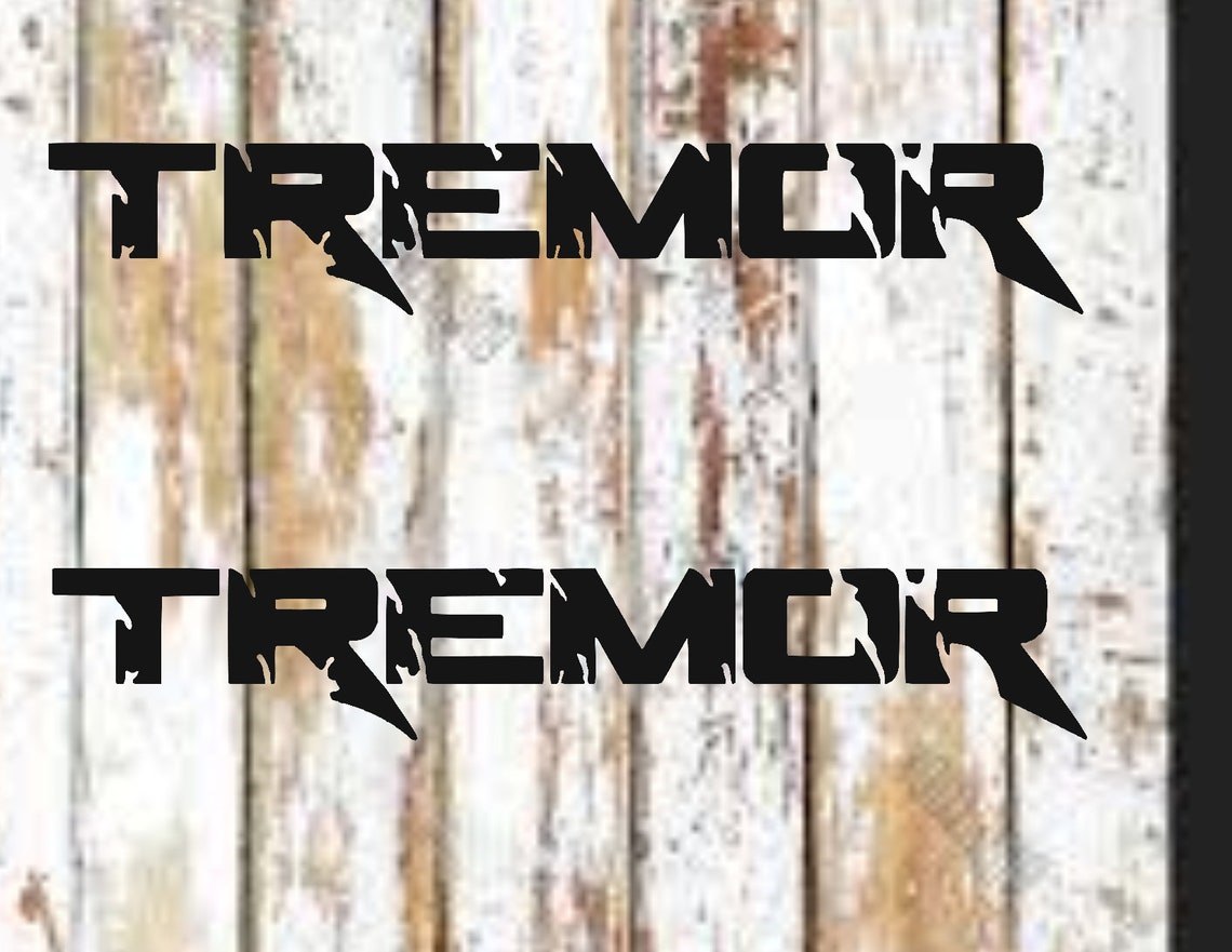 Ford F150 Tremor Vinyl Decal Sticker - Etsy