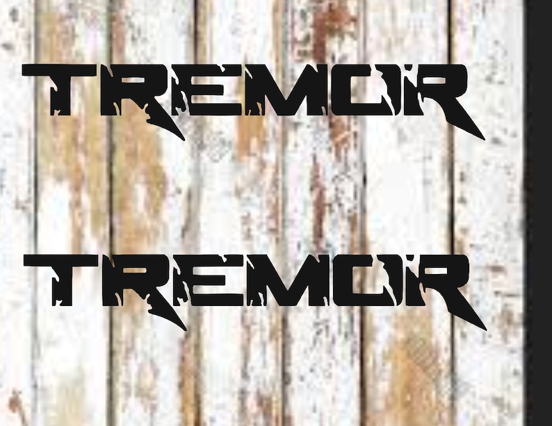 Ford F150 Tremor Vinyl Decal Sticker - Etsy
