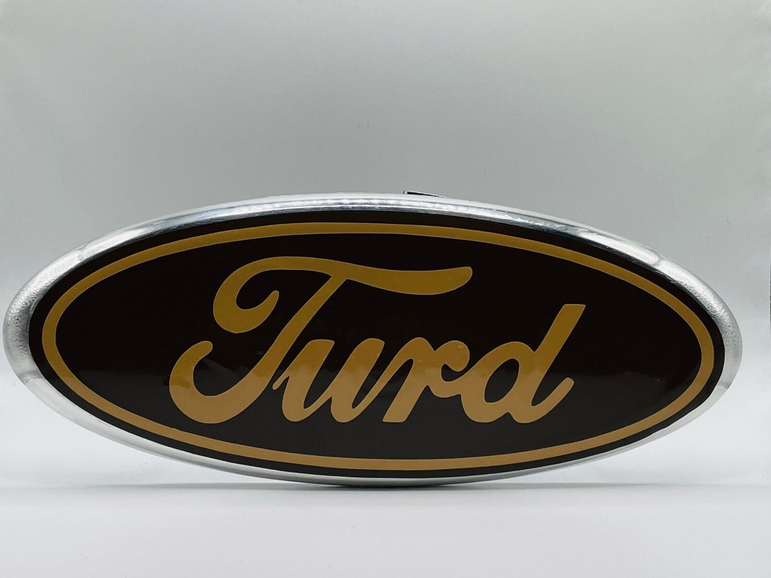 Front/rear and Steering Wheel turd Ford Emblem - Etsy