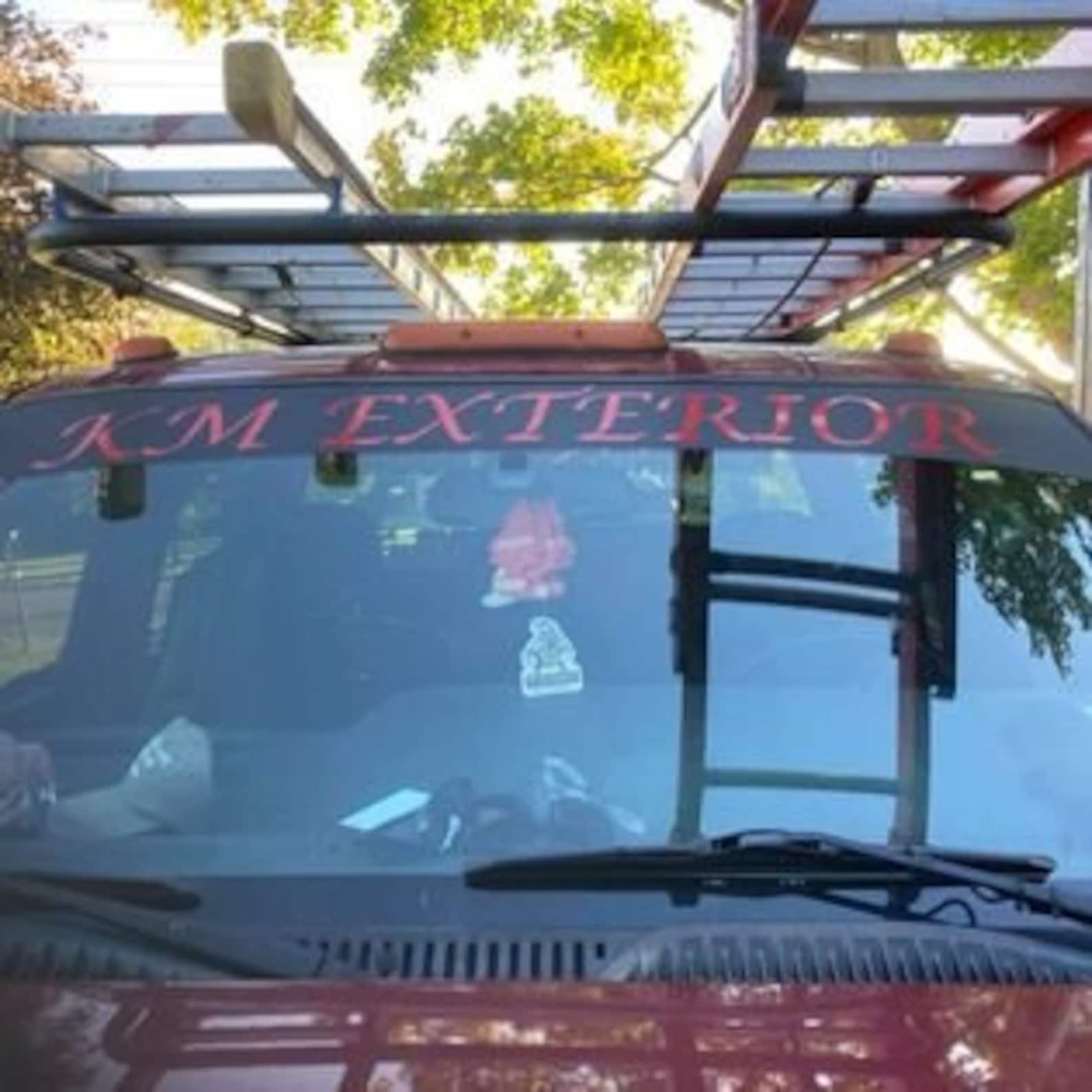 Custom Windshield Banner Vinyl Decal Sticker With or With-out - Etsy