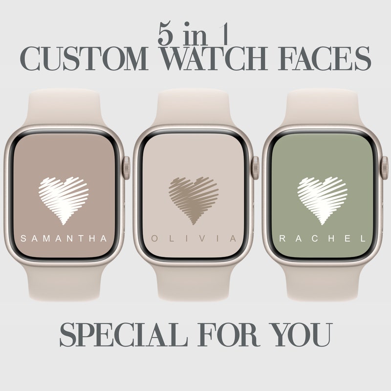 Apple Watch Monogram - Etsy