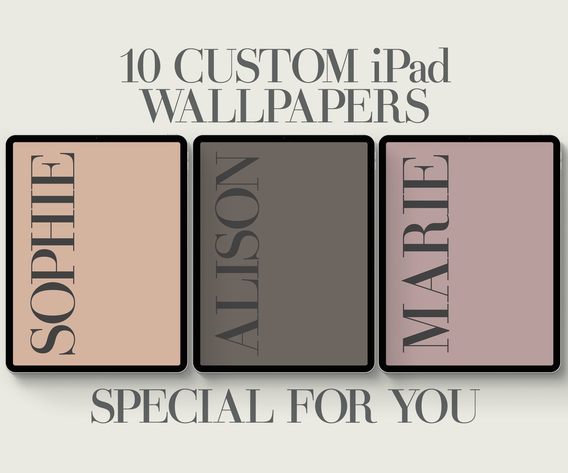 10 Custom Ipad Wallpaper Aesthetic Tablet Background - Etsy