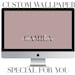 5 Custom Desktop Wallpaper Personalization, Laptop Background ...