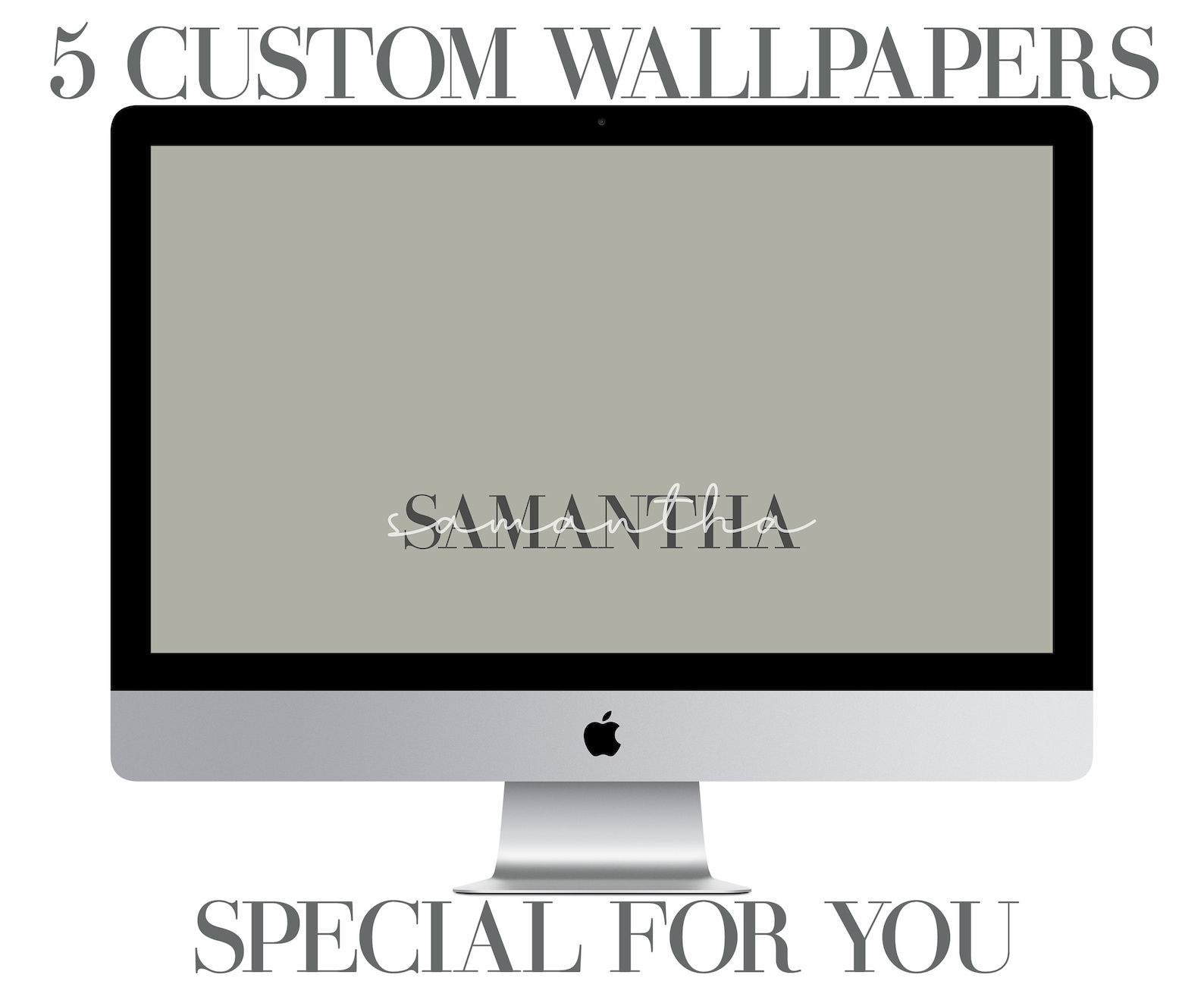 5 Custom Desktop Wallpaper Personalization, Laptop Background ...