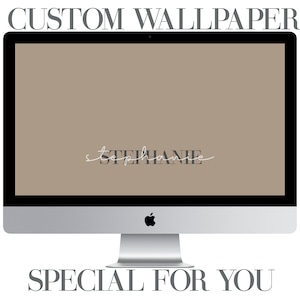 5 Custom Desktop Wallpaper Personalization, Laptop Background ...