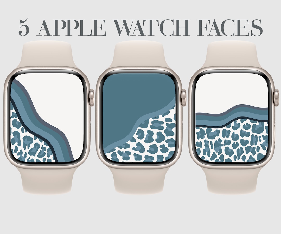 Boho Blue Stone, Apple Watch Faces, Smartwatch Wallpaper, Aesthetic ...
