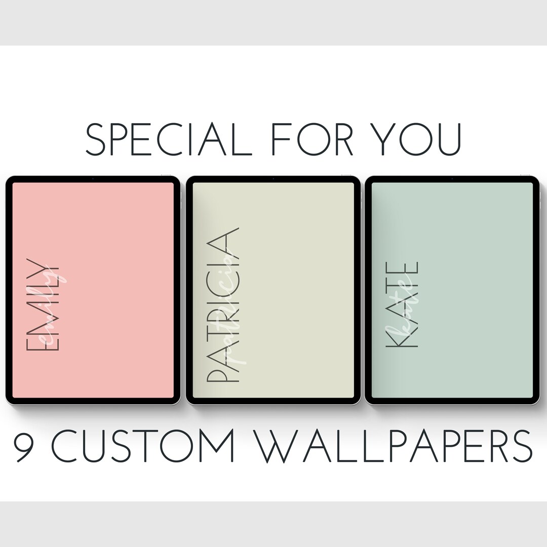 Custom Ipad Wallpaper Aesthetic Tablet Background Affirmations 9x