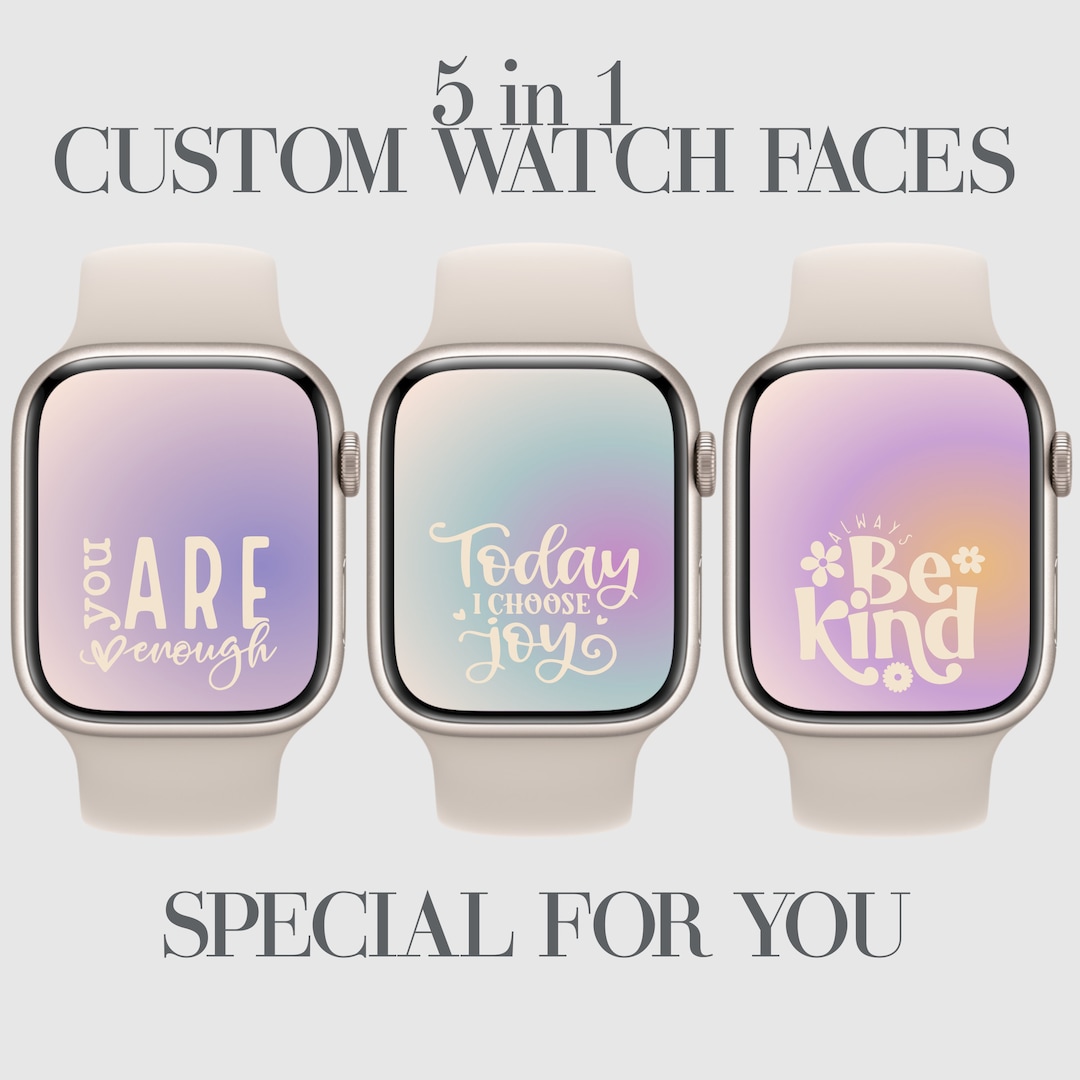 Apple Watch Faces Smartwatch Wallpaper Aesthetic Aura Motivational ...