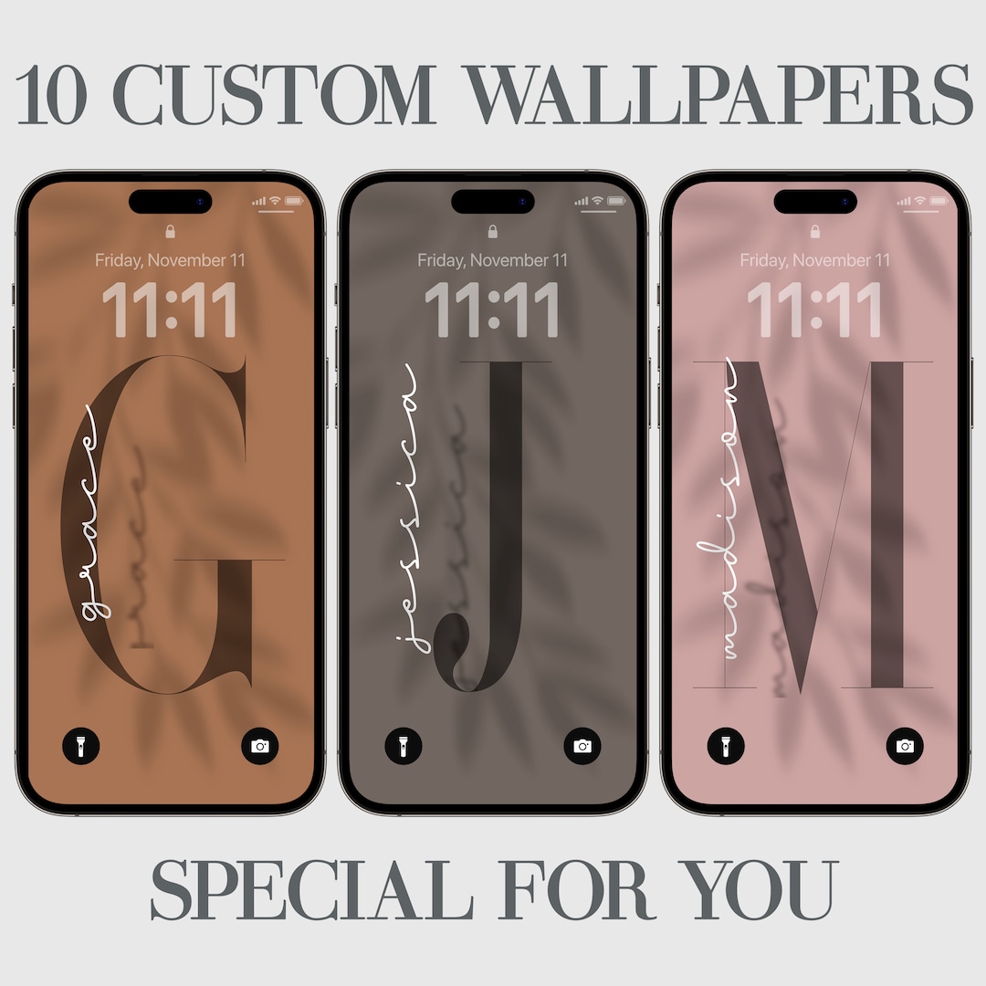 10 Custom iPhone Wallpaper, Aesthetic Phone Background, Affirmations ...