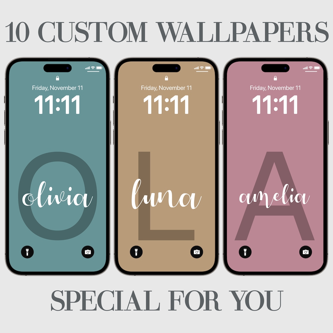 10 Custom iPhone Wallpaper, Aesthetic Phone Background, Affirmations ...