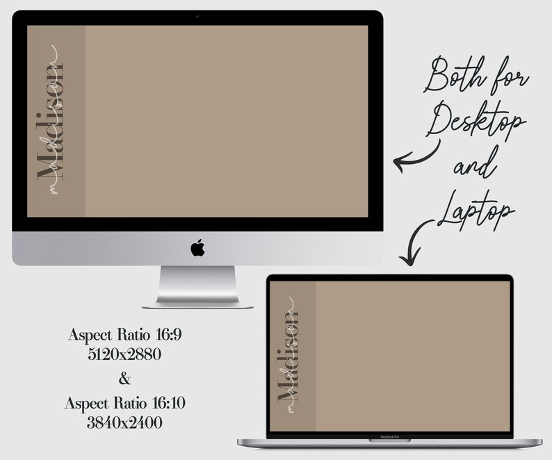 5 Custom Desktop Wallpaper Laptop Background Desktop - Etsy